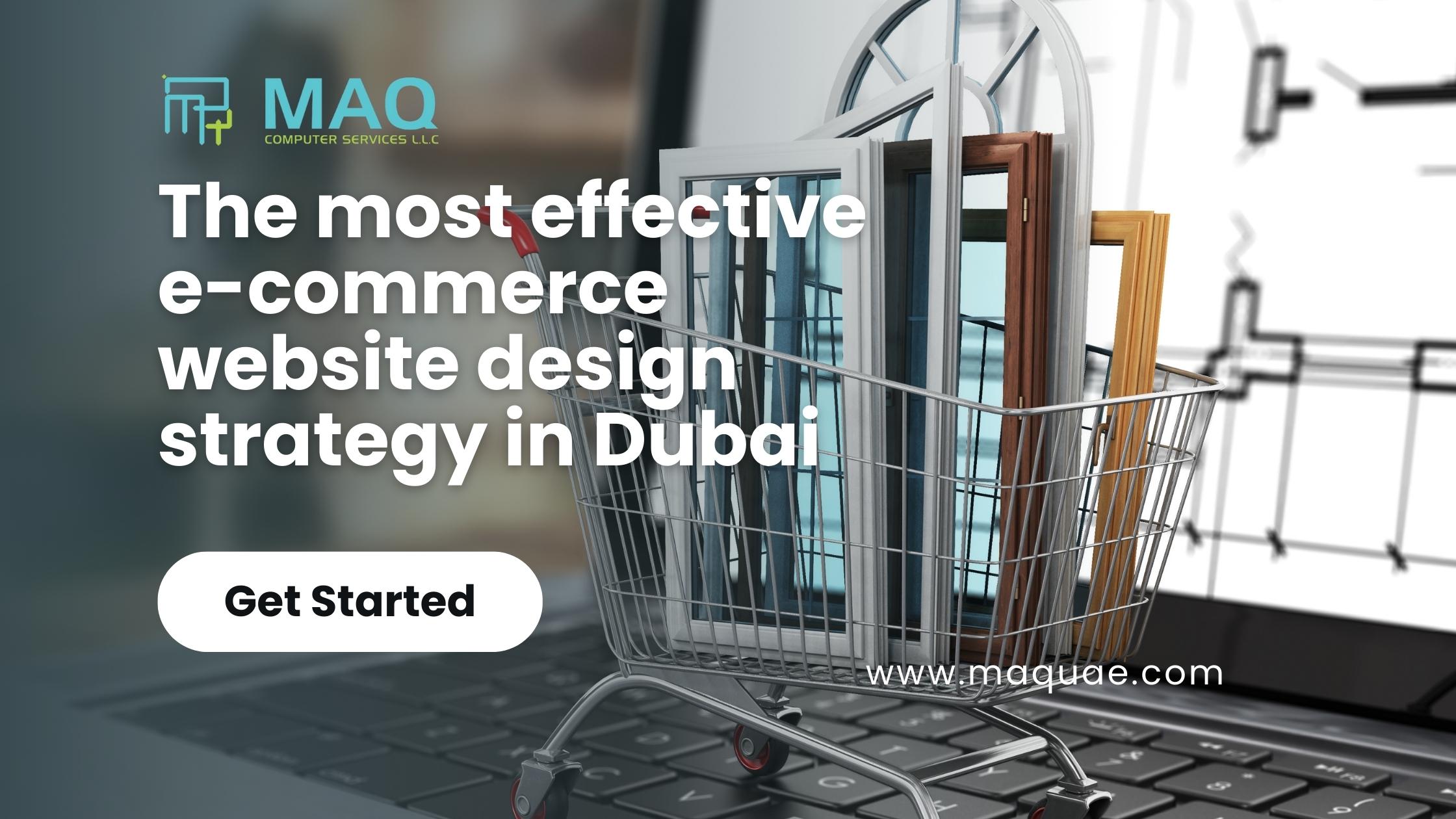 The Most Effective E-commerce Website Design Strategy In Dubai